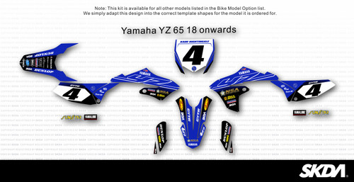 FACTORY AM YZ Full Graphics Kit - SKDA - AU Store