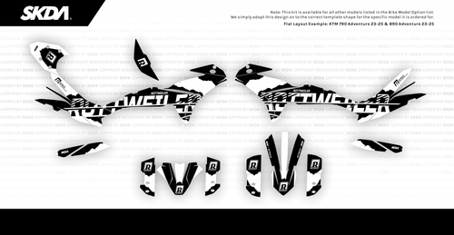 ROTTWEILER V2 790/890 ADV Full Graphics Kit - SKDA - AU Store