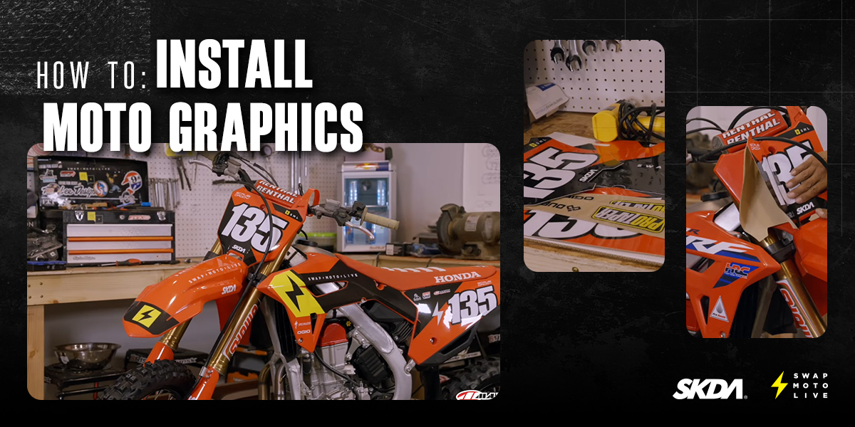 How to Install Moto Graphics: SKDA x Swapmoto Live - SKDA - AU Store