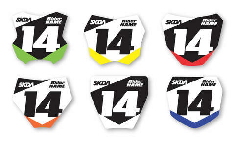 60mm Mini Plate Decals - Style 2 - SKDA - AU Store
