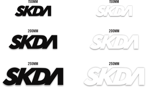 SKDA Logo Vinyl Car Decals - SKDA - AU Store