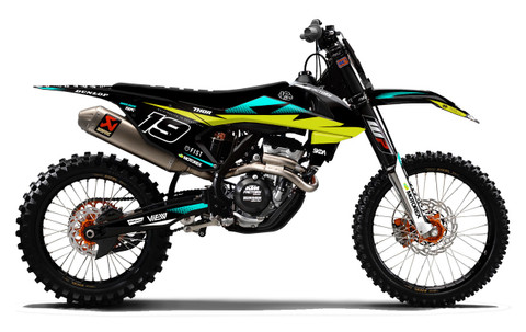 HERO V2 Flo KTM Full Graphics Kit - SKDA - AU Store
