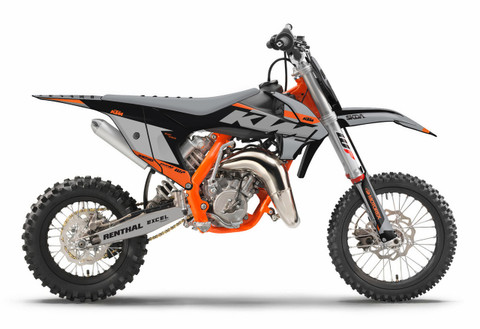 CURE Grey/Blk KTM SX-E2 Full Graphics Kit - SKDA - AU Store