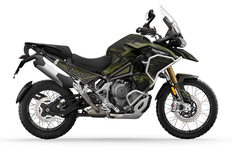 STRIKER Khaki Tiger 1200 Full Graphics Kit - SKDA - AU Store