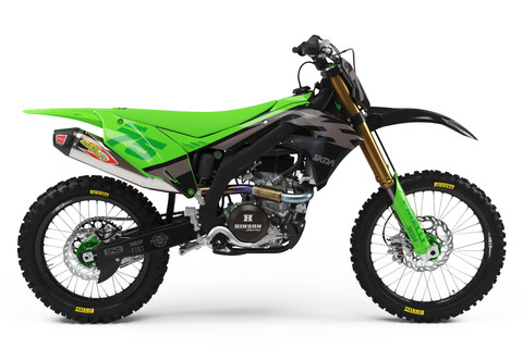 Kawasaki KXF Graphics Kit - by SK Designs Australia