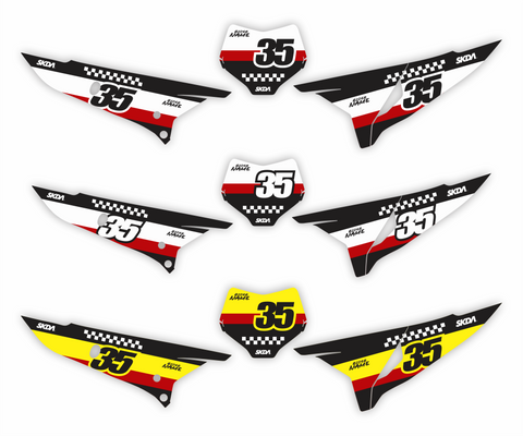 S7 Ducati Number Plates - SKDA - AU Store
