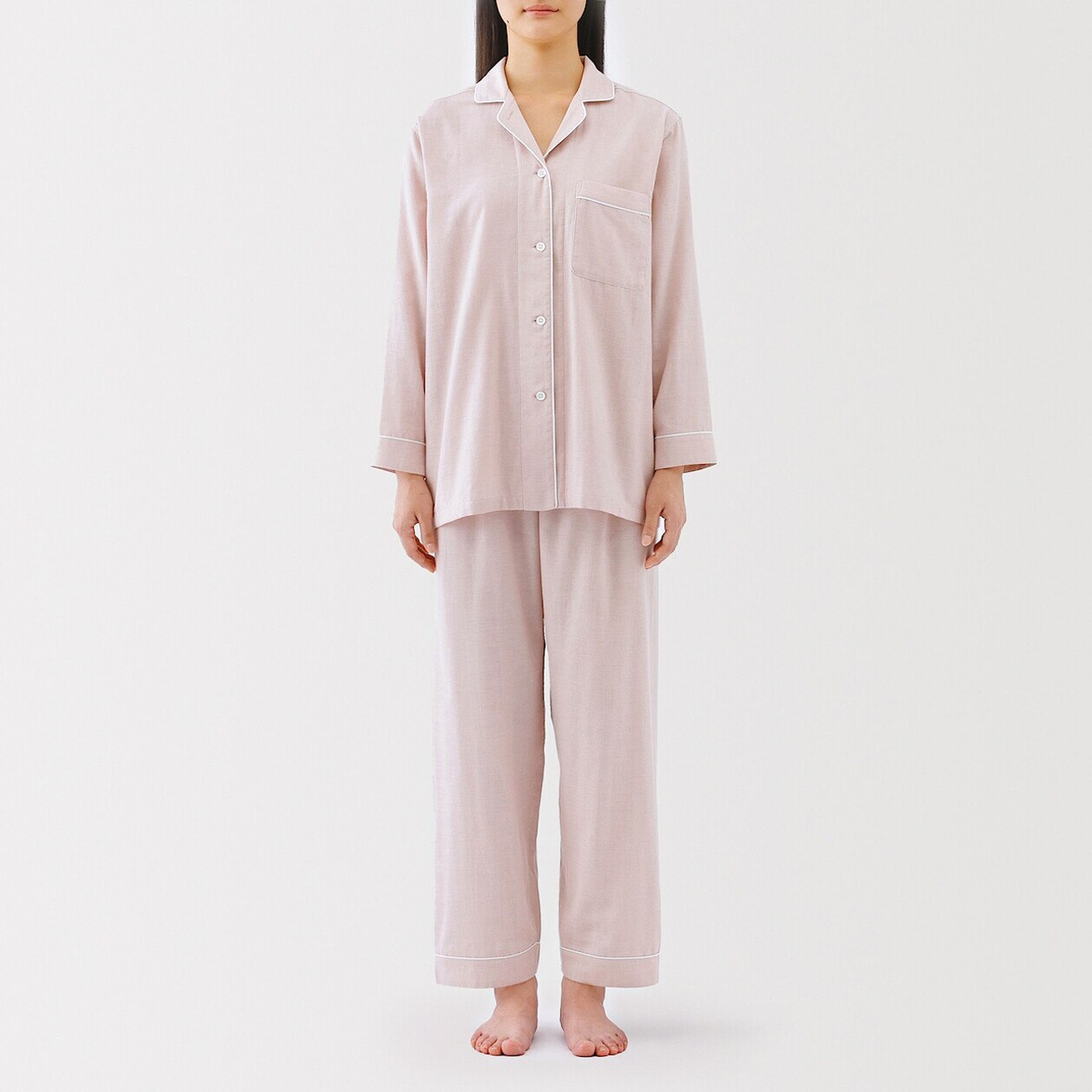 Women's Side Seamless Double Gauze Pyjamas | MUJI