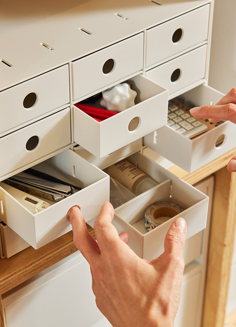 Large polypropylene storage containers | MUJI