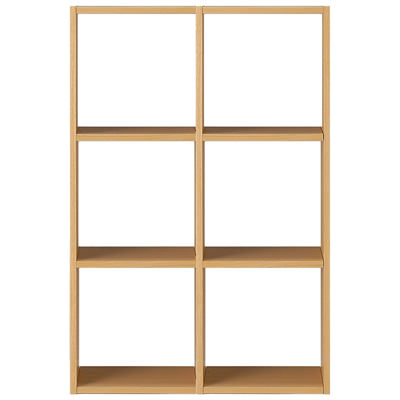 Oak Walnut Stacking Shelves MUJI MUJI