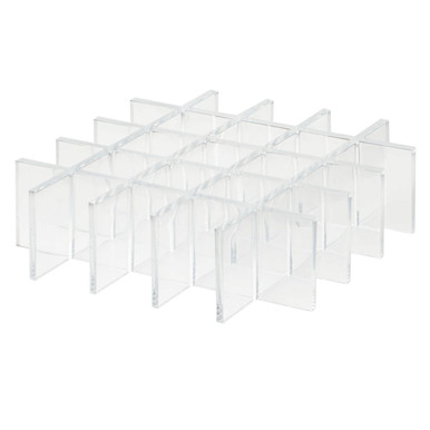 Stackable Acrylic Box Partition 12x12x3.2cm | MUJI