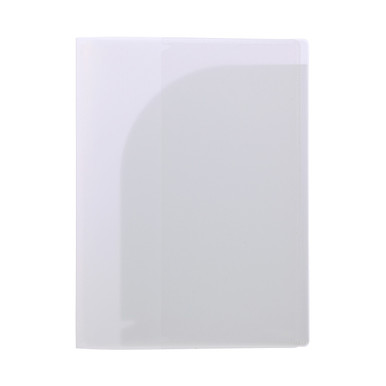 Polypropylene Book Cover with Pockets | MUJI