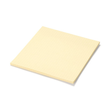 Sticky Grid Note Square Pad Large 5mm | MUJI