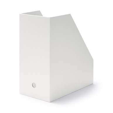 Paperboard_Stand_file_box_Wide_A4_White_grey | MUJI