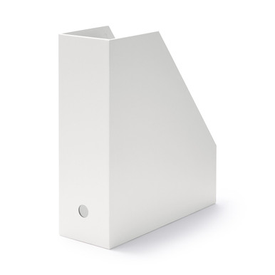 Paperboard_Stand_file_box_A4_White_grey | MUJI