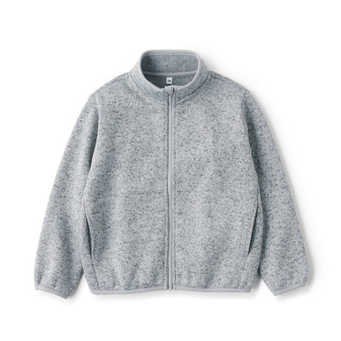 Recycled Polyester Knit Fleece Jacket (4‐7 years) | MUJI