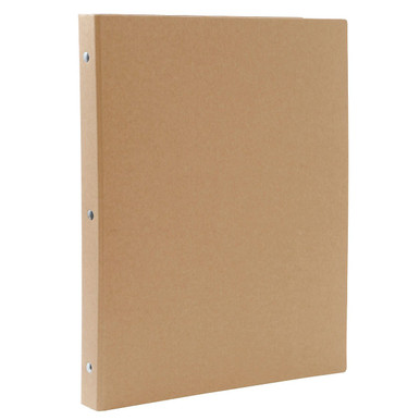 A4 30‐Ring Recycled Paper Binder Beige | MUJI