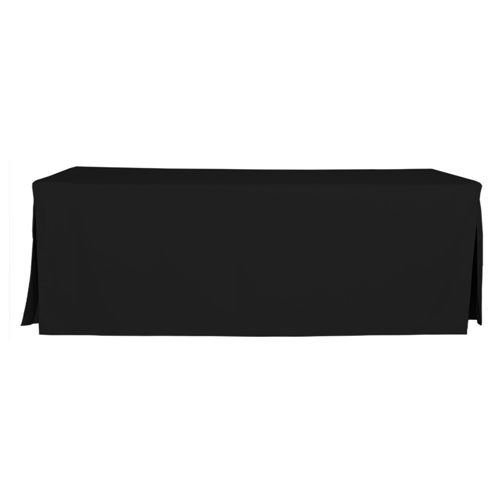 6 Foot Black Table Cover
