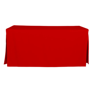 Red Fitted Table Covers | Tablevouge