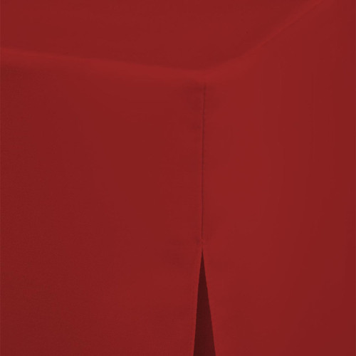 4 Foot Red Table Cover