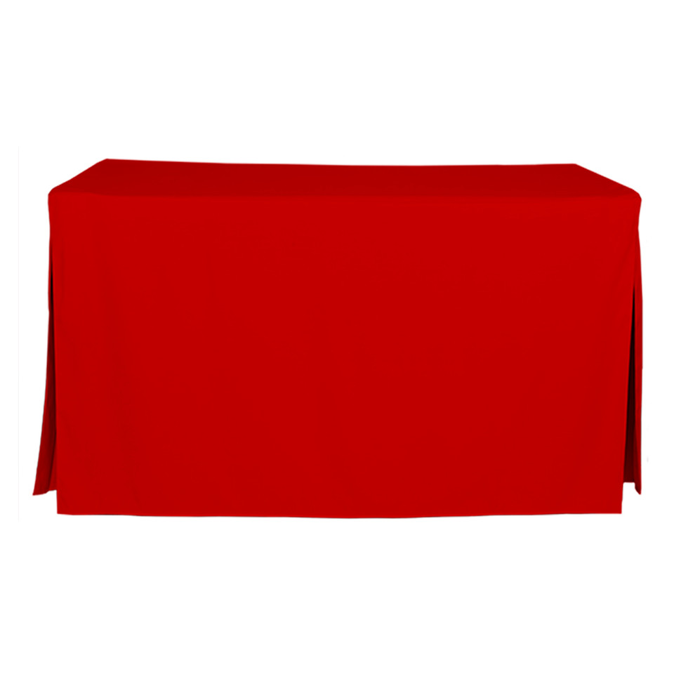 Red Fitted Table Covers | Tablevouge