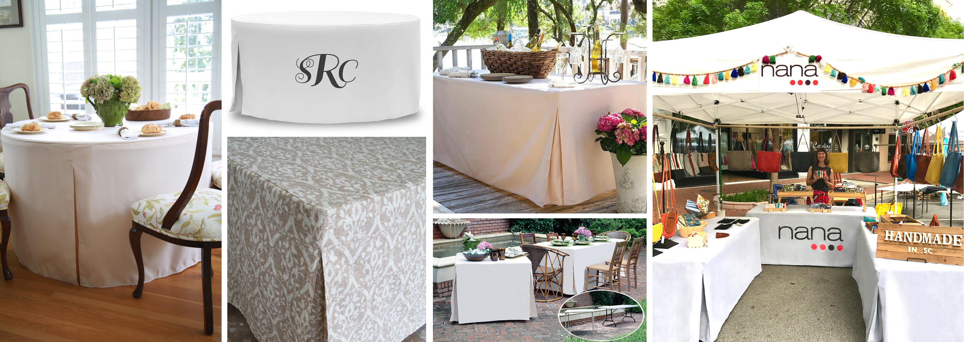 Fitted Table Covering For Parties In Georgia & California | Customize ...