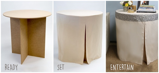 2016 Home Entertaining Hacks: The Fitted Decorator Table Cover - Tablevogue