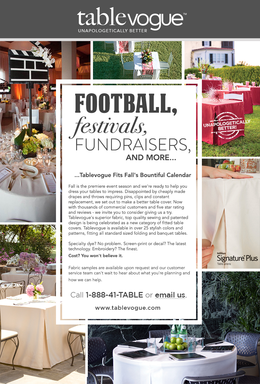Football, Festivals & Fundraisers - Tablevogue