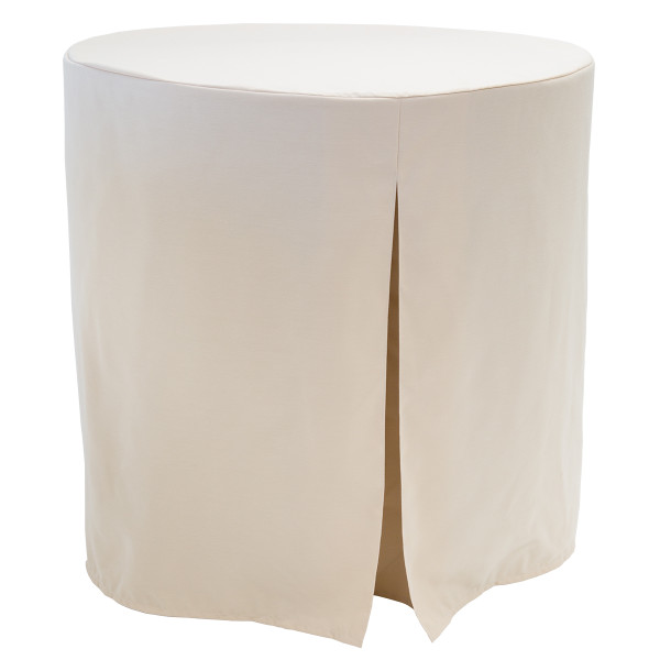 30 Inch Natural Round Table Cover