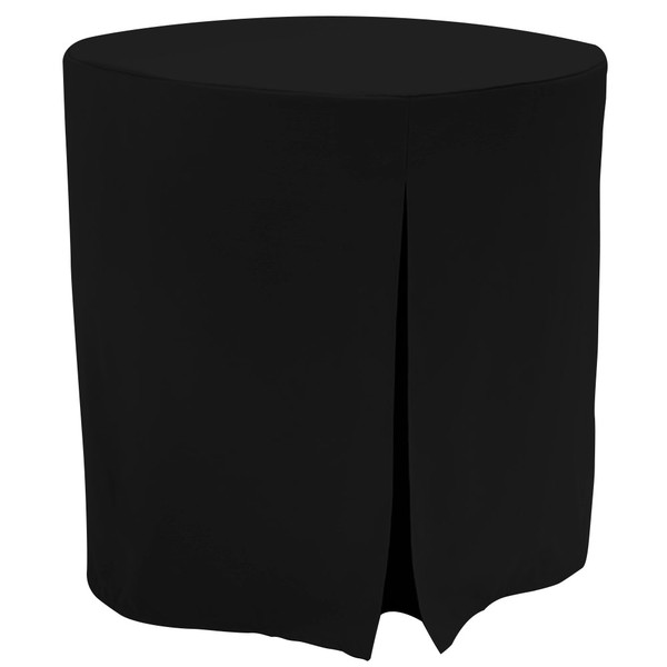 30-Inch Decorator Table Cover - Black - Tablevogue