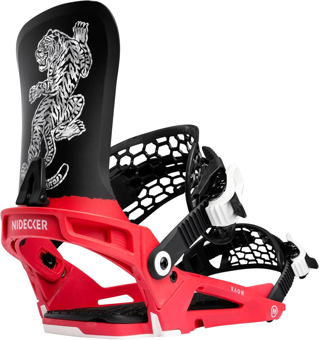 2026 Nidecker Kaon Red Tiger Snowboard Bindings - SNS Boards ...