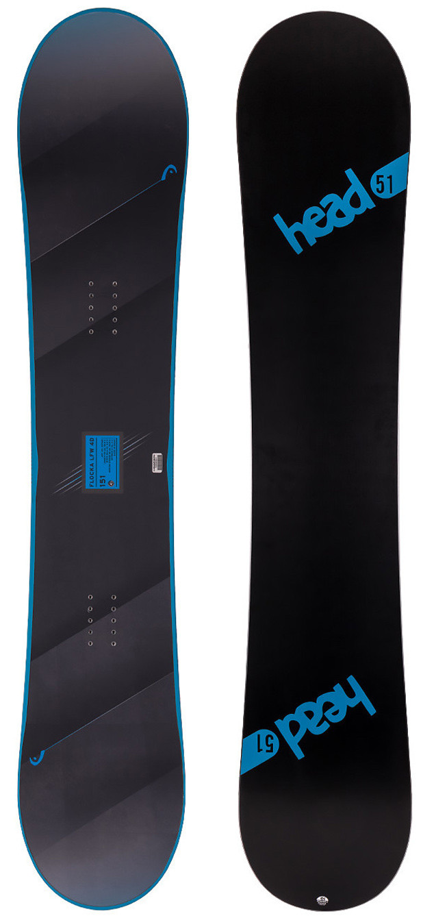 HEAD Flocka LFW 4D All Mountain Snowboard - Blue 146cm - SNS Boards ...