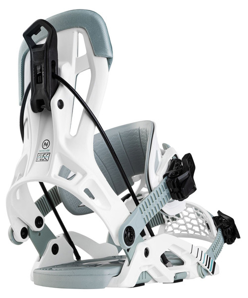 2025 Flow Fuse Hybrid White Snowboard Bindings - SNS Boards - Snowboards N Stuff