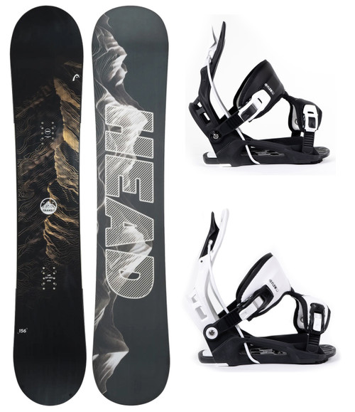 2026 HEAD Transit Snowboard Package With Flow Bindings - SNS Boards ...