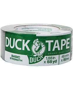 Duct Tape, Duck Brand Basic Strength 55 Yard x 2 Inch Roll