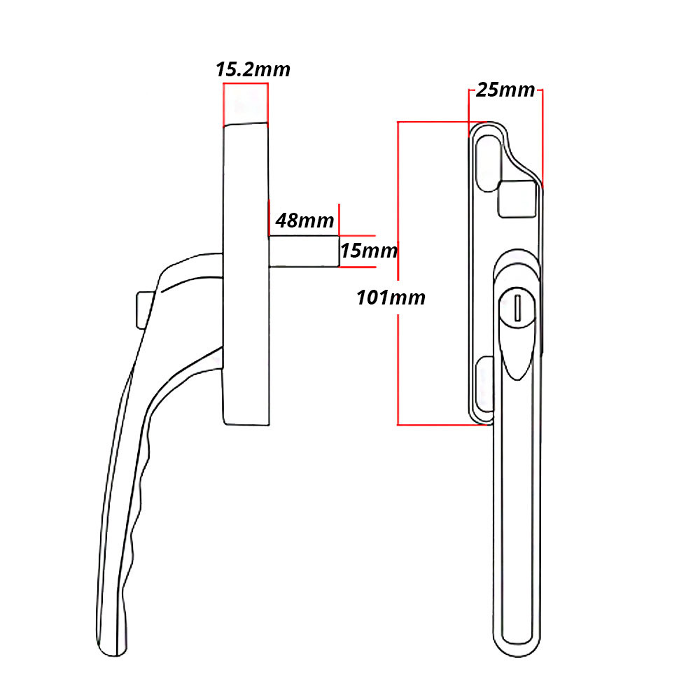 Odyssey Blade Tongue Handles | GB DIY Store