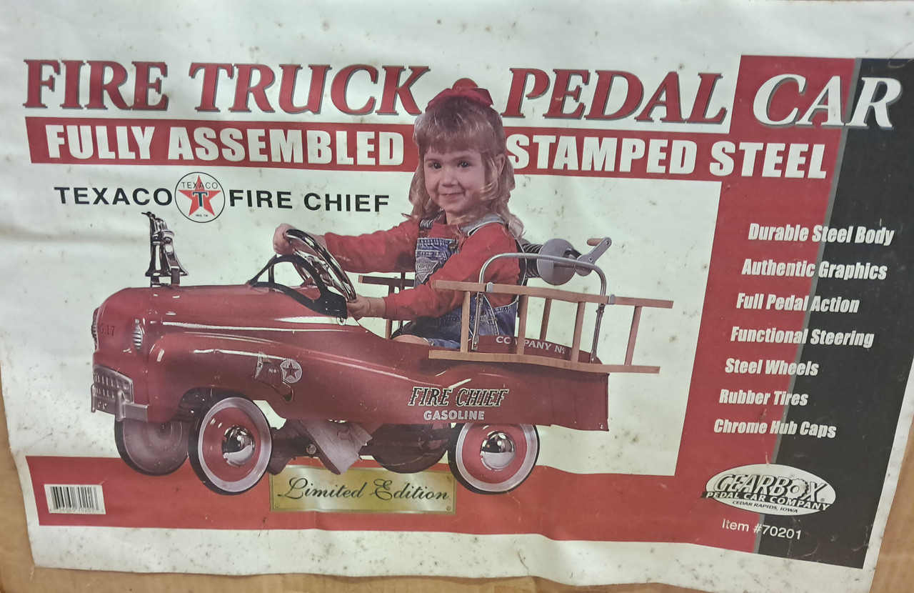 Texaco Fire Chief - PedalCar.com