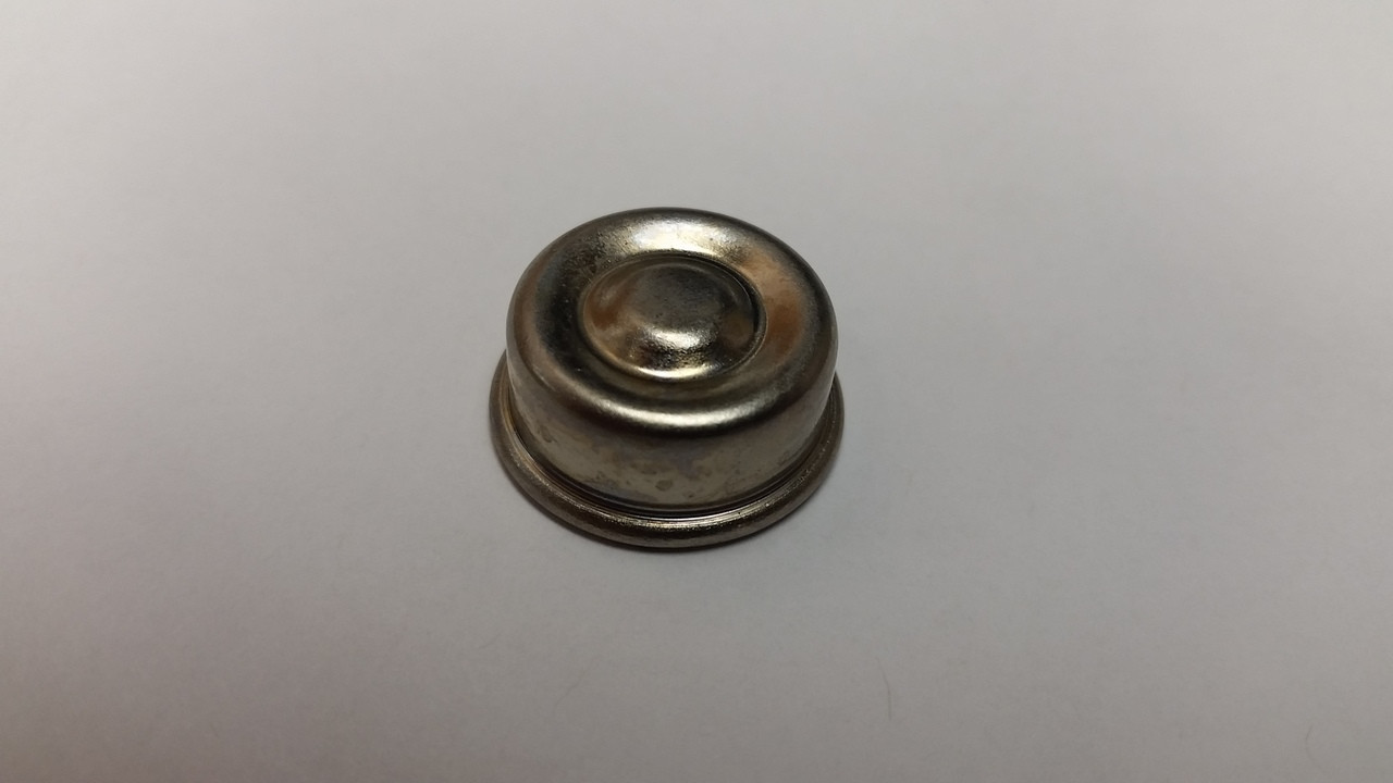 Garton Pedal Car Wheel End Cap 7/16 Axle (Nickel Plated) - PedalCar.com
