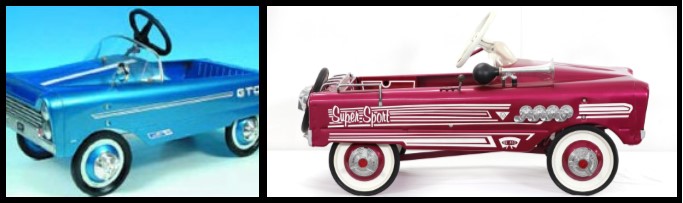 Pedal Car Parts - Parts by Model - AMF 500 series and 508-519 ...