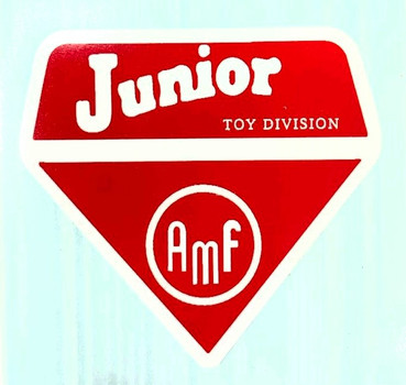 AMF Junior Toy Division Decal - PedalCar.com