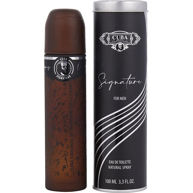 Cuba Signature by CUBA Edt Spary 3.4 Oz for Men