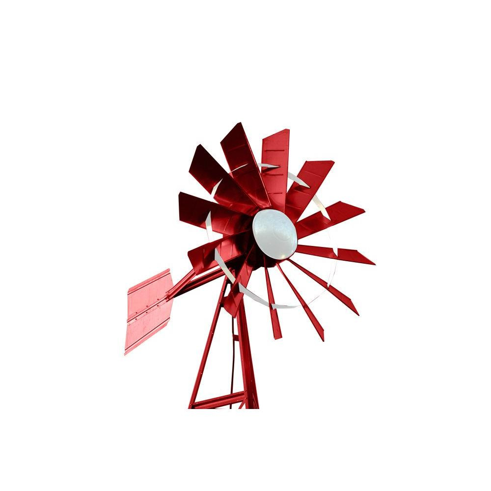 Outdoor Water Solutions 20 ft. Powder Coated 3 Legged Windmill