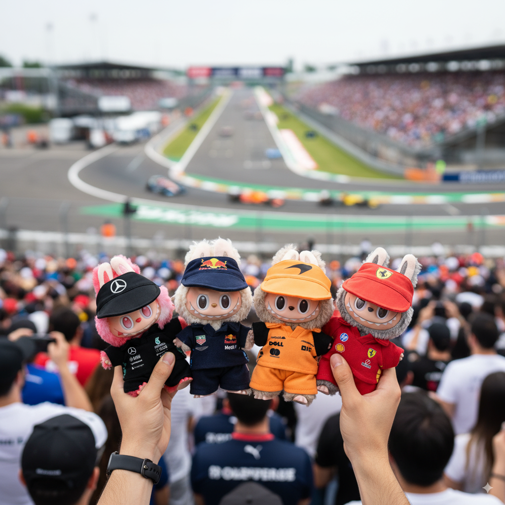 Labubu Clothes Ferrari Team T-Shirt | Labubu Accessories | Labubu Outfits
