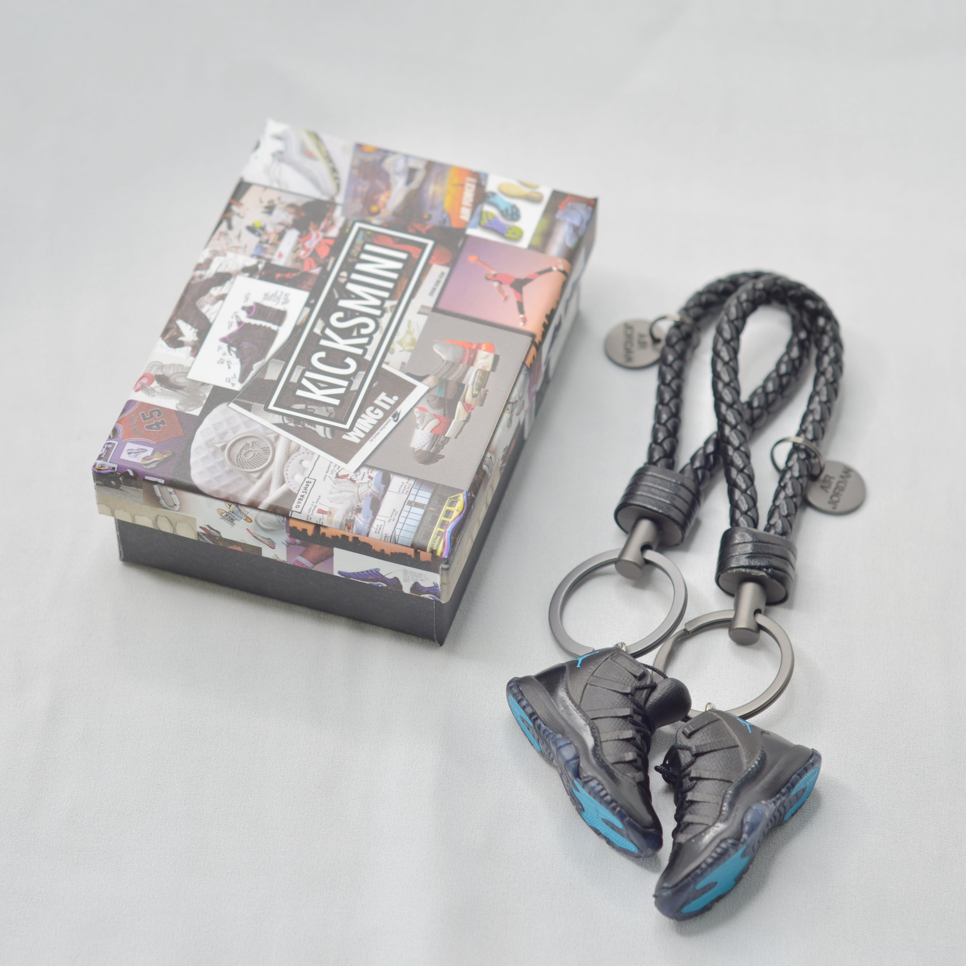 AJ11 "Legend Blue" 3D Sneaker Keychain