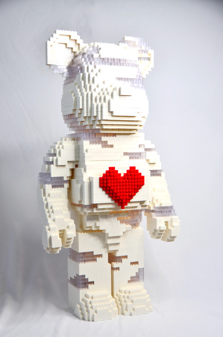 Giant Size Bearbricks 1000% Inspired 3D Puzzle Bricks Building Kit