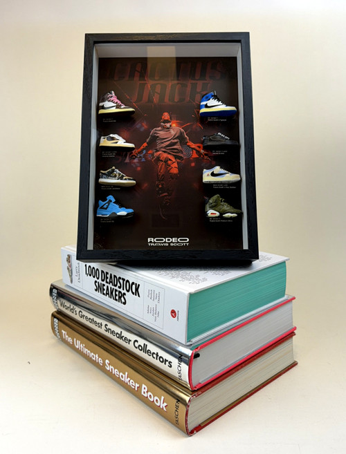 The Ultimate Michael Jordan Display Frame | Features 7 Iconic Mini Air ...