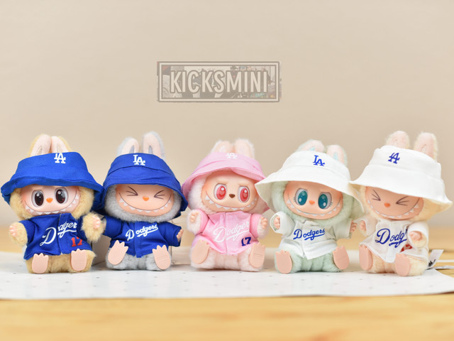 Labubu Clothes L.A. Dodgers Ohtani #17 Jersey with Hat | Labubu ...