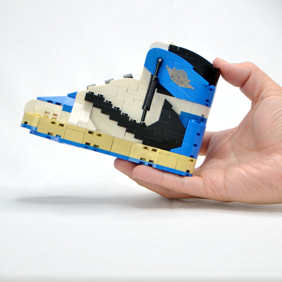 Regular Size Sneaker Bricks 3D Sneakers Building Kit