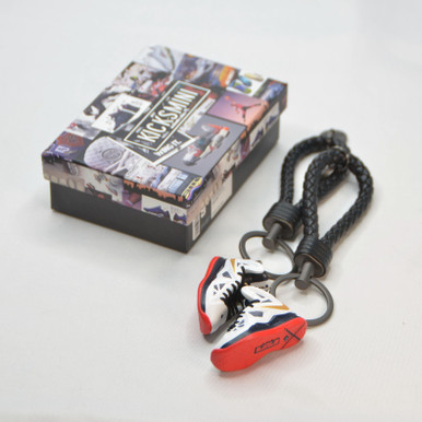 Lebron X SP Gold Medal 3D Sneaker Keychain