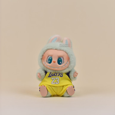 Labubu Clothes Lakers LeBron James 23 Jersey with Hat | Labubu ...