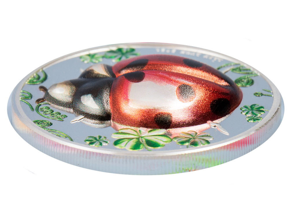 LADY LUCK 1 oz Silver Proof Coin $5 Palau 2021